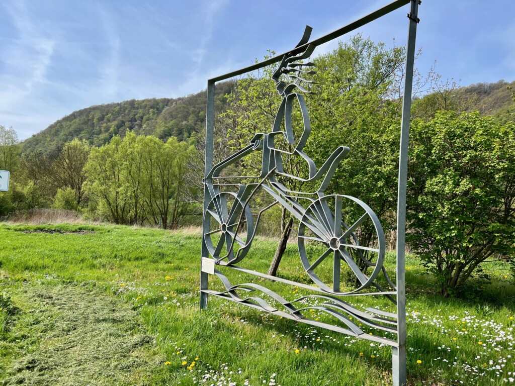 Biking on the Mosel Cycle Path from Cochem to Senheim in the Mosel ...