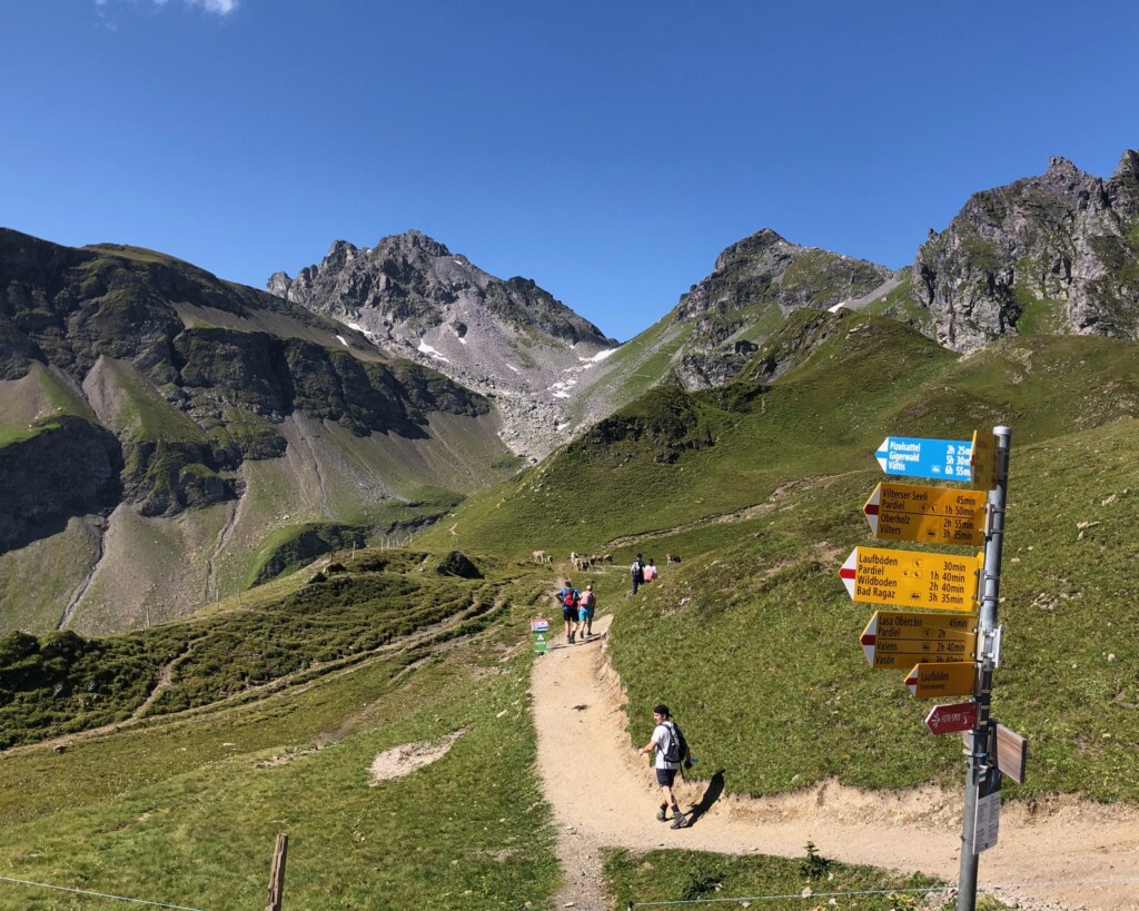 Hiking the 5-Seen-Wanderung at Pizol + Mountain Carts - Square Lily Pad